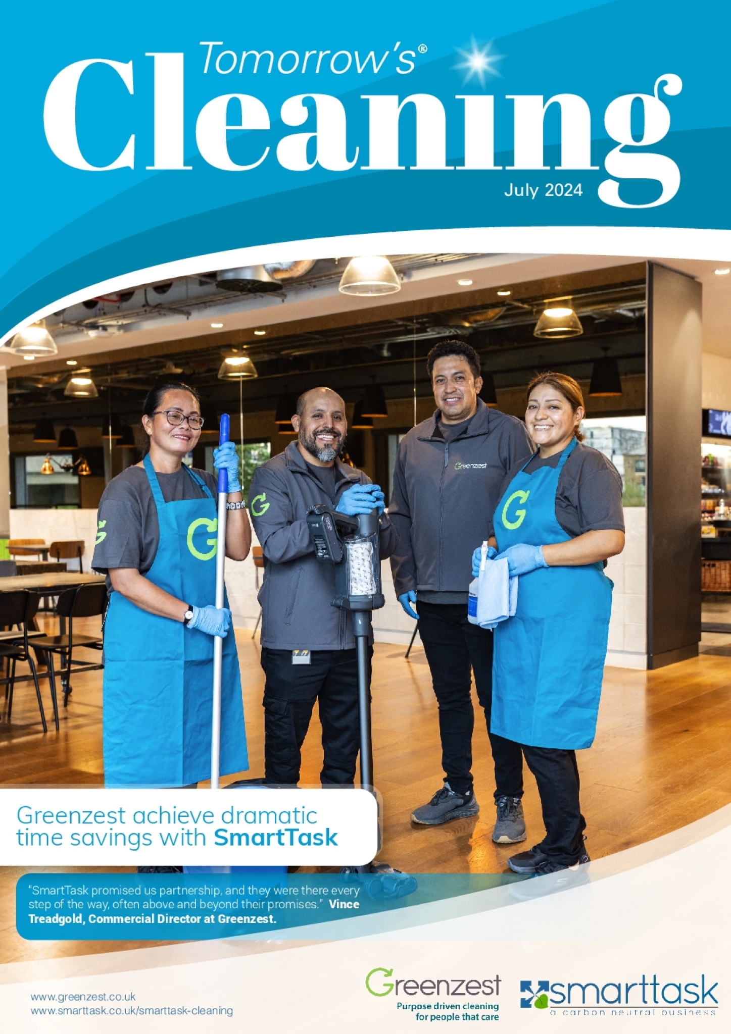 Tomorrow's Cleaning July 2024